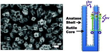 TiO2 rutile–anatase core–shell nanorod and nanotube arrays for photocatalytic applications - RSC ...