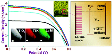 Growth of oriented single crystalline La-doped TiO2 nanorod arrays ...