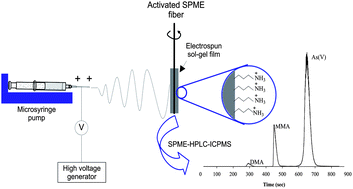 Electrospun amino-functionalized PDMS as a novel SPME sorbent for the ...
