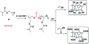 Functional poly(carbonate-co-ether) synthesis from glycidyl ...