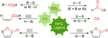 N-Heterocyclic carbene (NHC)–copper-catalysed transformations of carbon ...
