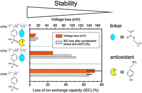Polymer-bound antioxidants in grafted membranes for fuel cells ...