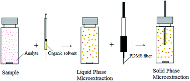Droplets-based microextraction assisted SPME for GC-MS analysis of ...