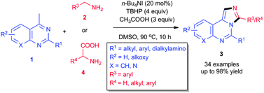 n-Bu4NI-catalyzed selective dual amination of sp3 C–H bonds: oxidative ...
