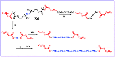 Initiator-chain transfer agent combo in the RAFT polymerization of ...