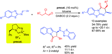 Regio- and stereoselective synthesis of benzothiazolo-pyrimidinones via ...