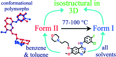 Capturing a novel metastable polymorph of the anticancer drug gefitinib ...