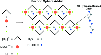 A second sphere coordination adduct containing one-dimensional water ...