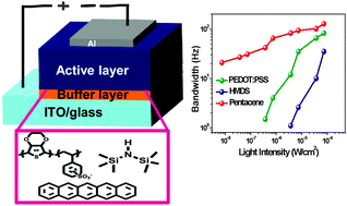 Interface engineering of a highly sensitive solution processed organic ...