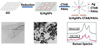 CTAB micelles assisted rGO–AgNP hybrids for SERS detection of ...