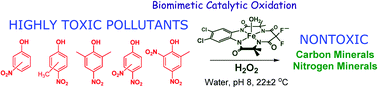Rapid degradation of oxidation resistant nitrophenols by TAML activator ...