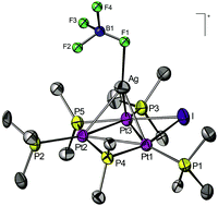 Reactions of trinuclear platinum clusters with electrophiles ...