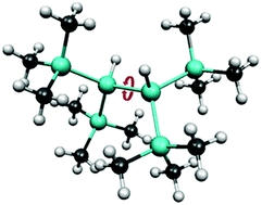 Gas-phase structures of sterically crowded disilanes studied by ...