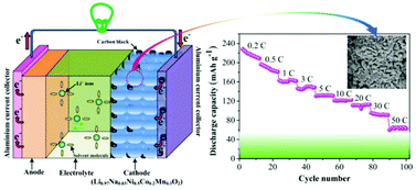 Na-doped Ni-rich LiNi0.5Co0.2Mn0.3O2 cathode material with both high ...