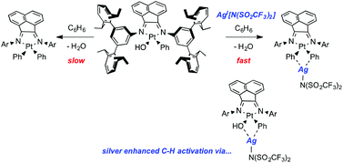 Silver ion enhanced C–H activation in Pt(ii) hydroxo complexes - Dalton ...