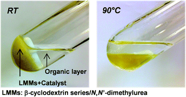 Low melting mixtures based on β-cyclodextrin derivatives and N,N ...