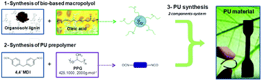 Original polyols based on organosolv lignin and fatty acids: new bio ...