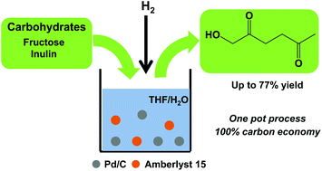 Combination of Pd/C and Amberlyst-15 in a single reactor for the acid ...
