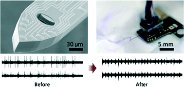A multichannel neural probe with embedded microfluidic channels for ...