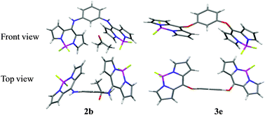 meso-Aryloxy and meso-arylaza linked BODIPY dimers: synthesis ...