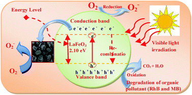 Photocatalytic degradation of organic dyes under visible light ...