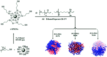 Composition controlled synthesis of PCL–PEG Janus nanoparticles ...