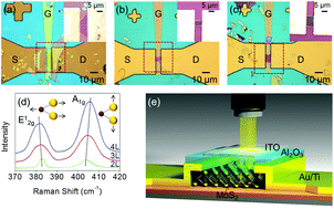 Trap density probing on top-gate MoS2 nanosheet field-effect ...