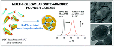 Synthesis of multi-hollow clay-armored latexes by surfactant-free ...