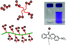Synthesis and photochemical properties of spiropyran graft and star ...