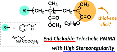 Synthesis and post-polymerization reaction of end-clickable ...