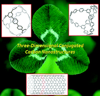 Bottom-up chemical synthesis of three-dimensional conjugated carbon ...