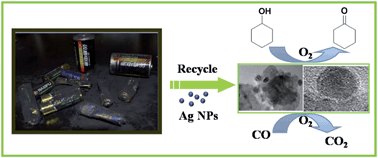 A used battery supported Ag catalyst for efficient oxidation of ...