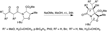 Diastereoselective intramolecular aldol ring closures of threonine ...