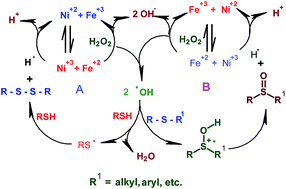 Nickel ferrite nanoparticles–hydrogen peroxide: a green catalyst ...