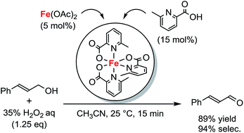 Chemoselective hydrogen peroxide oxidation of allylic and benzylic ...