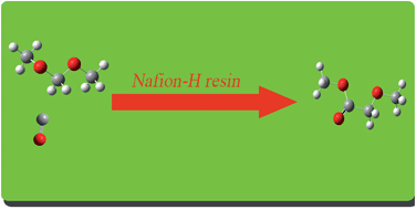 A highly efficient Nafion-H catalyst for vapour phase carbonylation of ...