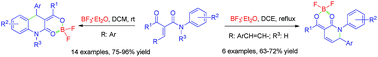 BF3·Et2O-mediated intramolecular cyclization of unsaturated amides ...