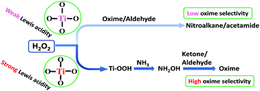 Lewis acidic strength controlled highly selective synthesis of oxime ...
