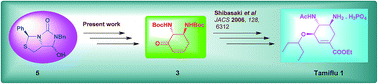Stereospecific synthetic approach towards Tamiflu using the Ramberg ...