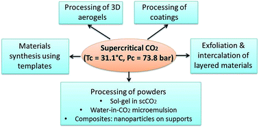Applications of supercritical carbon dioxide in materials processing ...