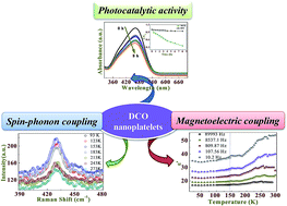 Using Raman and dielectric spectroscopy to elucidate the spin phonon and magnetoelectric ...