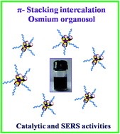 π-stacking intercalation and reductant assisted stabilization of osmium ...