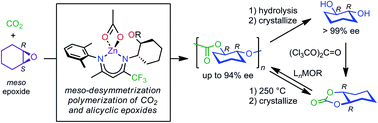 Copolymerization of CO2 and meso epoxides using enantioselective β ...