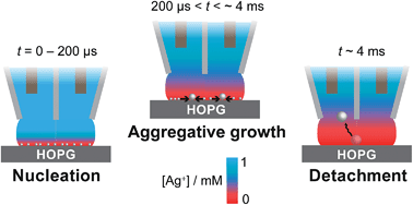Nucleation, aggregative growth and detachment of metal nanoparticles ...