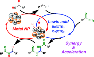 Synergistic cascade catalysis by metal nanoparticles and Lewis acids in ...