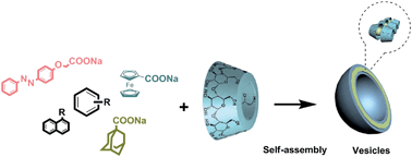 An easy approach for constructing vesicles by using aromatic molecules ...