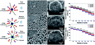 Size-selective synthesis of mesoporous LiFePO4/C microspheres based on nucleation and growth ...