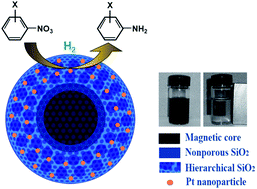 Magnetic iron oxide nanoparticles coated by hierarchically structured ...