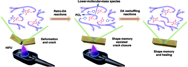 Ultrasound healable shape memory dynamic polymers - Journal of ...