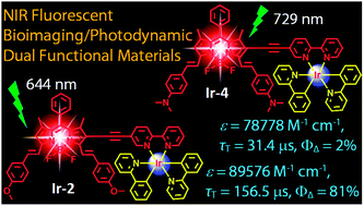 Cyclometalated Ir(iii) complexes with styryl-BODIPY ligands showing ...